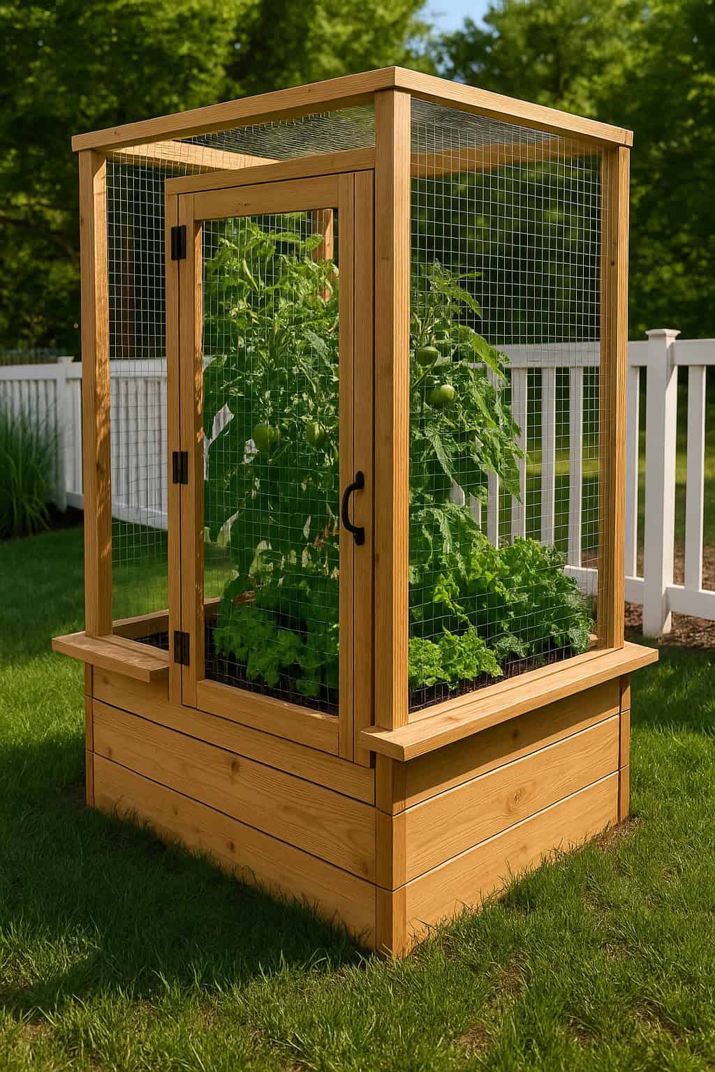 10 Raised Garden Bed Enclosure Ideas for a Protected and Thriving ...