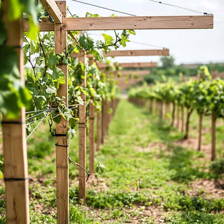 10 Grape Vine Trellis Ideas for Stronger Growth and Better Harvests - The Ultimate Homestead
