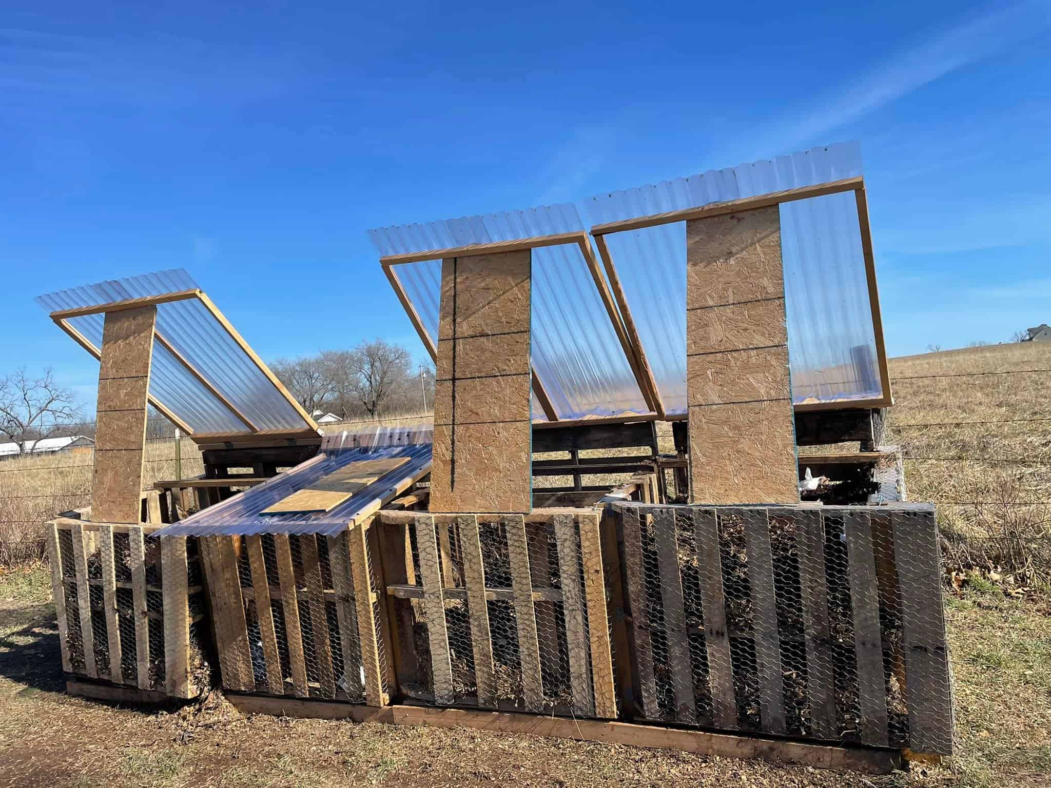 How to Build a DIY Pallet Compost Bin - The Ultimate Homestead