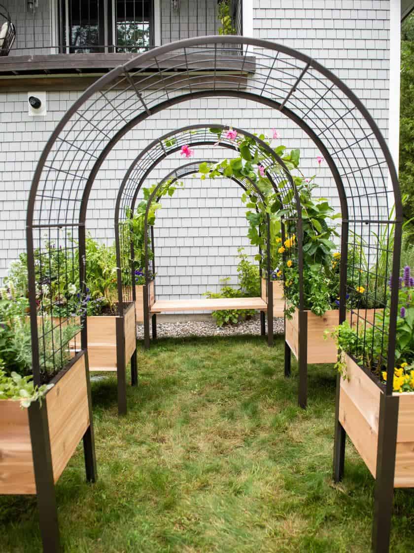 12 Garden Archway Ideas to Enhance Beauty and Functionality in Your ...