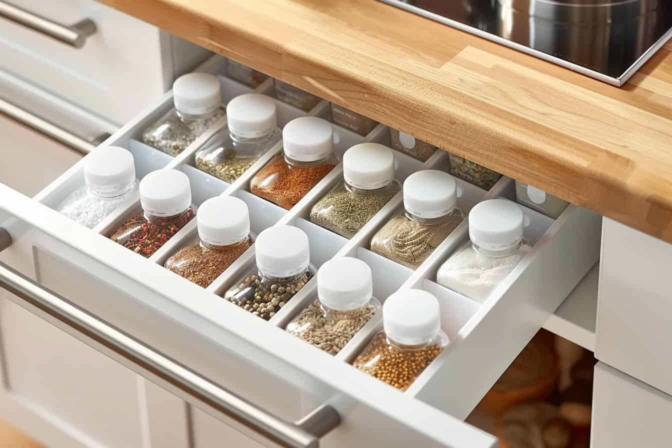 13 Spice Storage Ideas to Organize Your Kitchen Efficiently - The ...