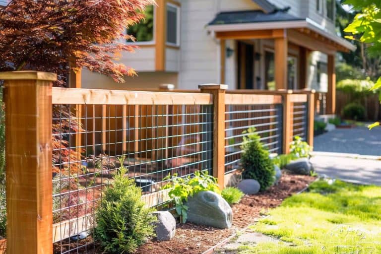 16 Hog Wire Fence Ideas That Look Good and Last Long - The Ultimate ...