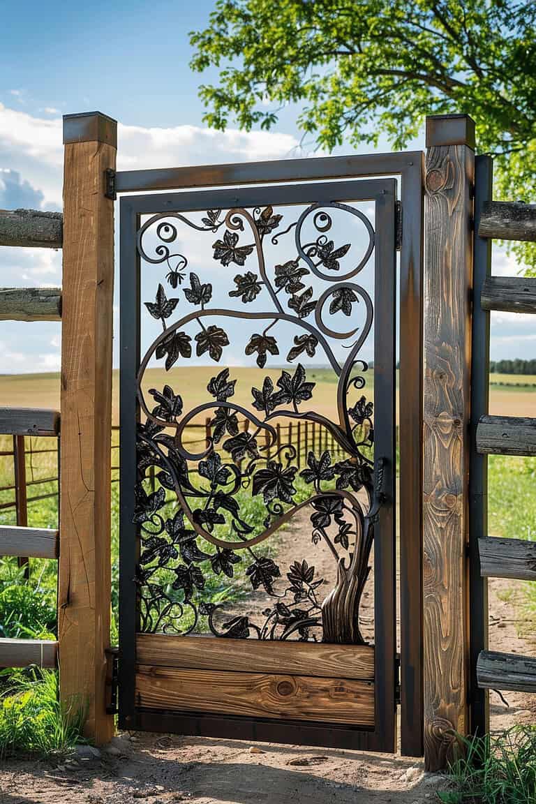 20 Gorgeous Farm Gate Entrance Ideas for Your Homestead - The Ultimate ...
