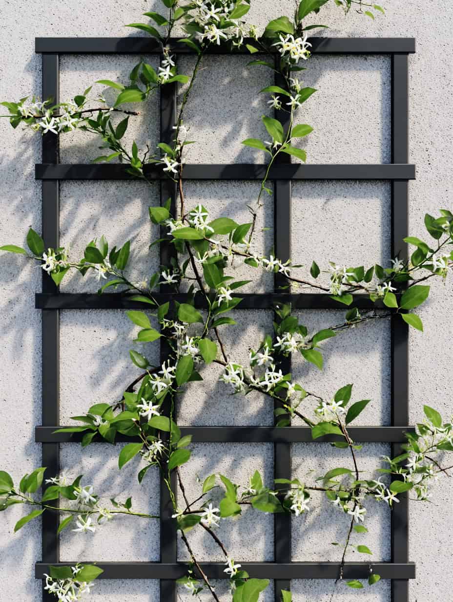 How to Grow Star Jasmine on a Trellis for a Show-Stopping Garden